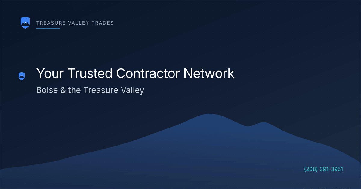 Find Licensed Plumbers, HVAC & Electricians in Boise | Treasure Valley ...
